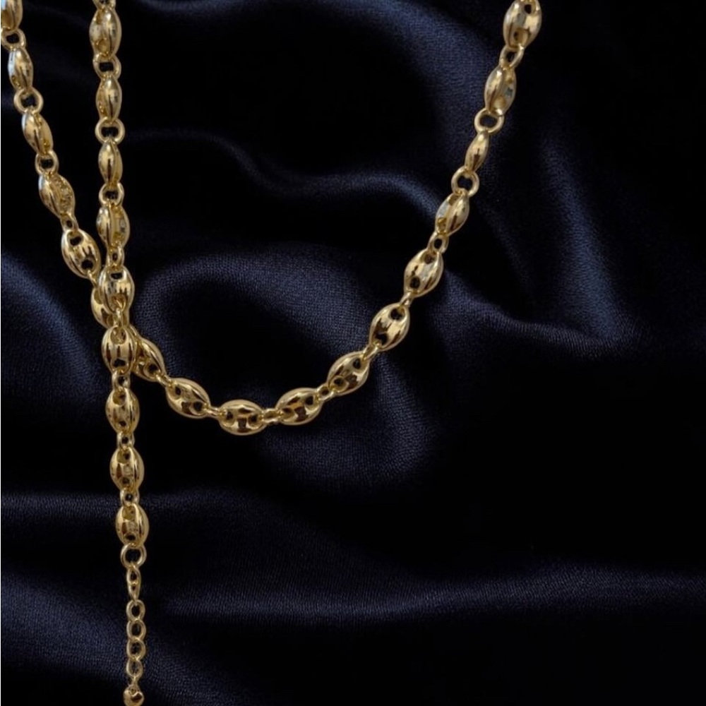 Elegant Gold Chain Necklace - Gem